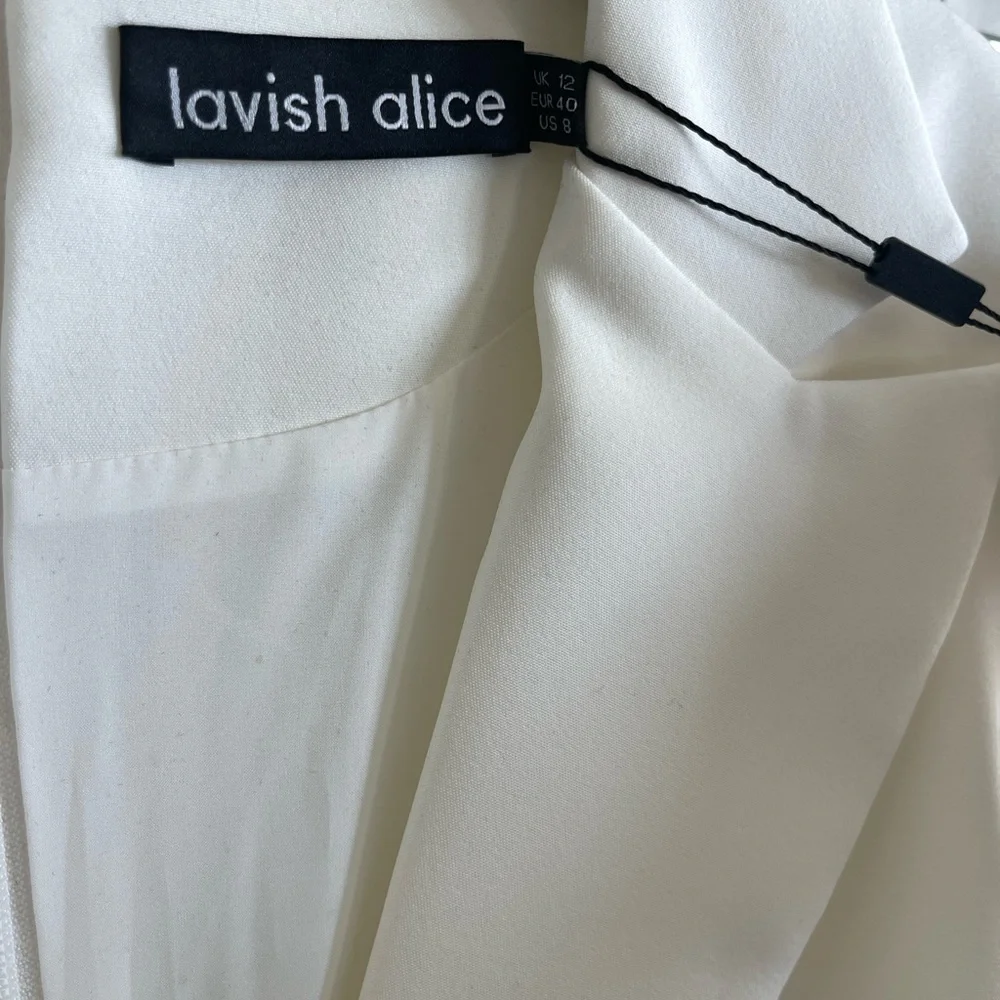 Lavish Alice | Dresses | New White Blazer Corset Mini Dress Lavish ...